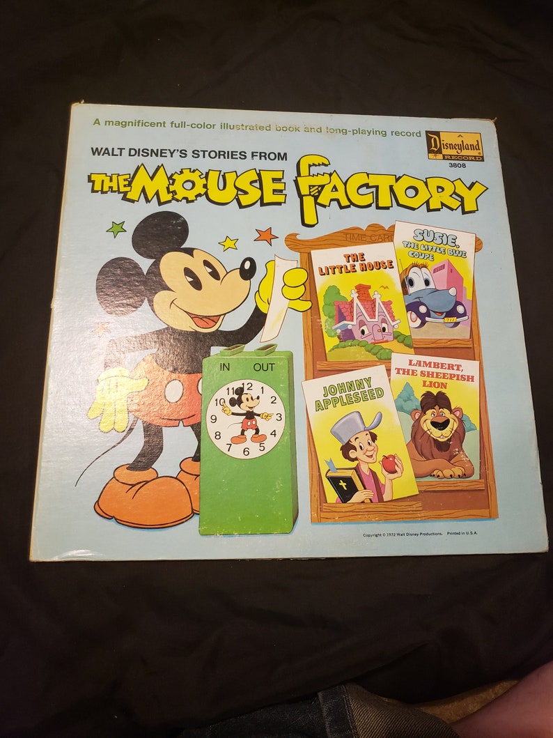 Disney Stories From the Mouse Factory Vintage Album - Etsy UK