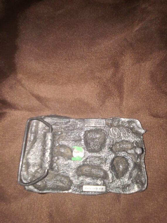 Bergamot Brass Works Belt Buckle 1984 Vintage - Gem