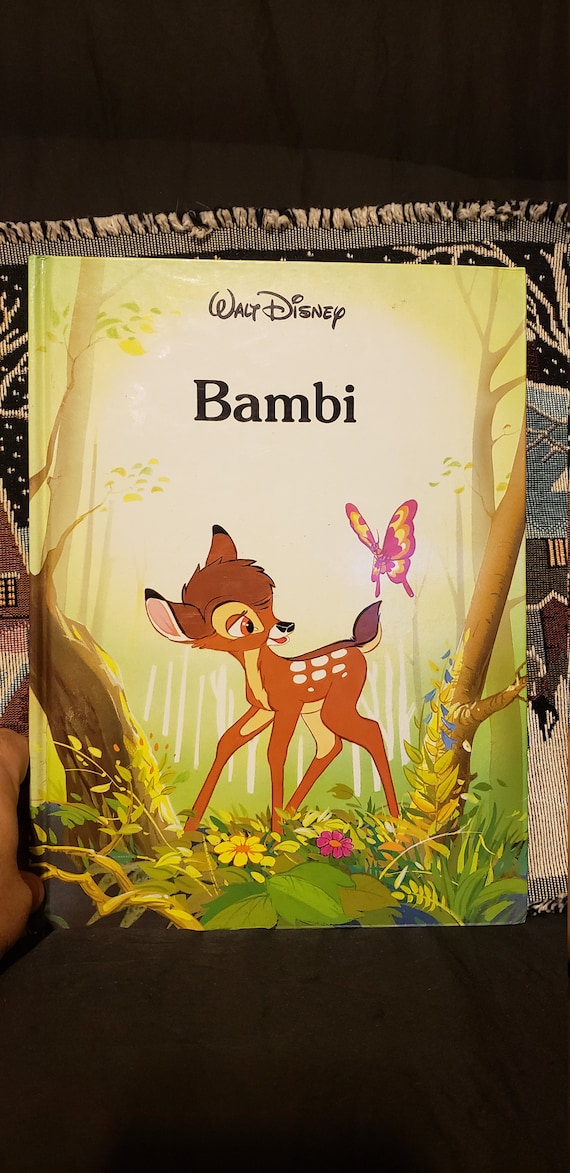 Walt Disney Bambi Storybook - Etsy
