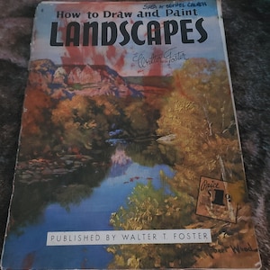 How to Draw and Paint Landscapes Walter Foster - Etsy