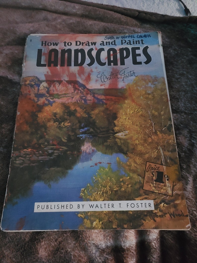 How to Draw and Paint Landscapes Walter Foster - Etsy