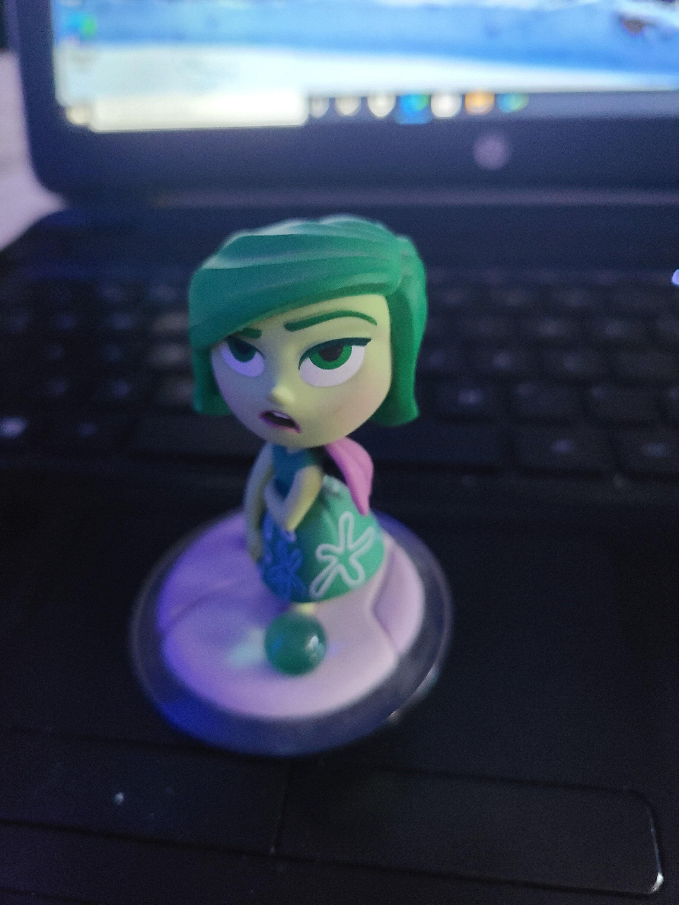 Disney Disgust Cake Topper - Etsy