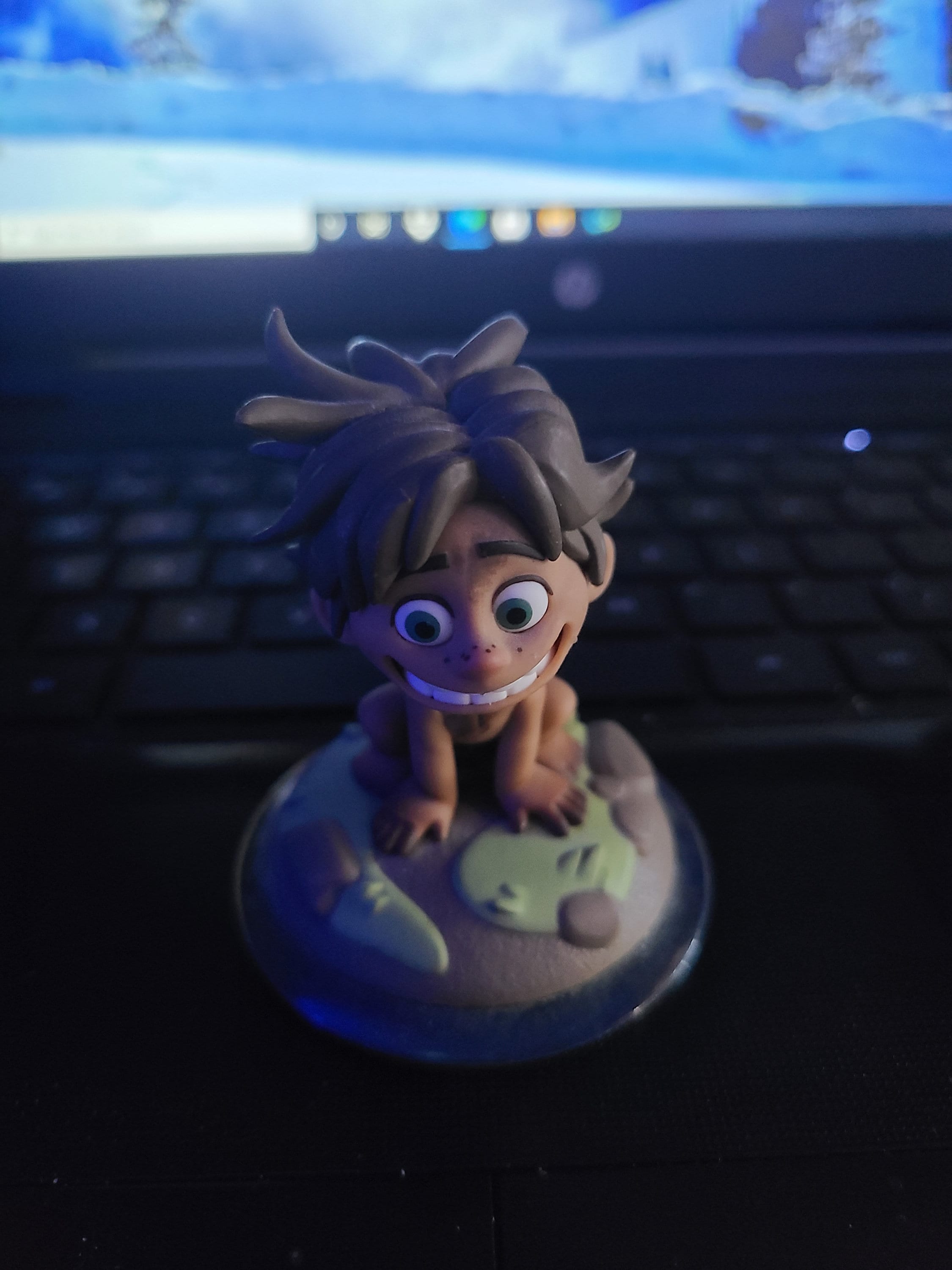 Disney the Croods Spot Cake Topper Figurine - Etsy