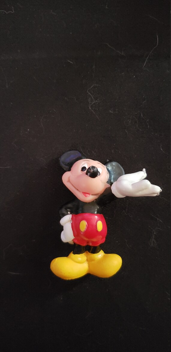 Disney Mickey Mouse Cake Topper Figurine | Etsy