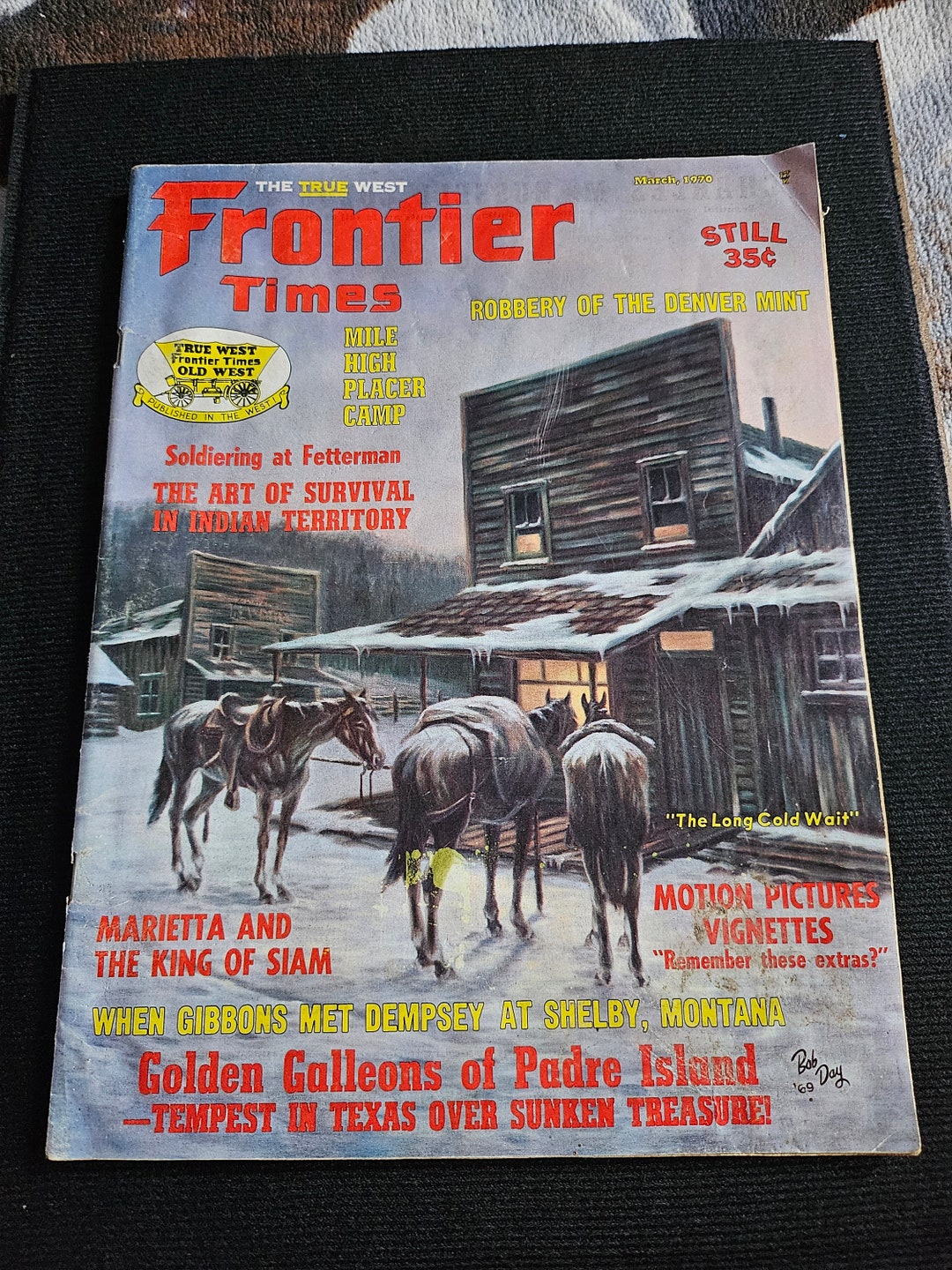 Frontier Times Magazine March 1970 - Etsy