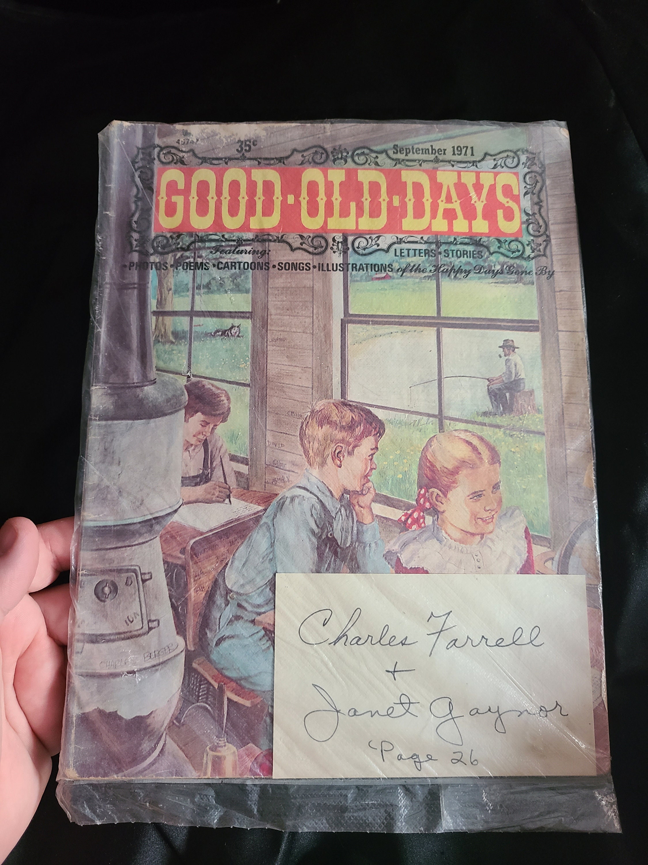 Good Old Days Magazine September 1971 - Etsy