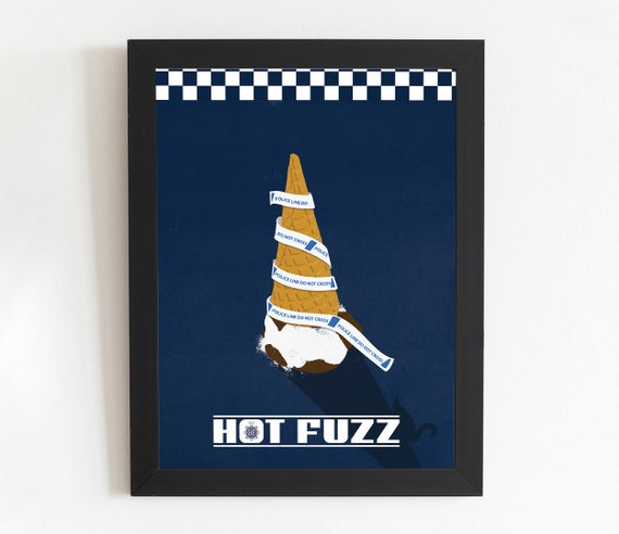 Hot Fuzz Minimalist Poster