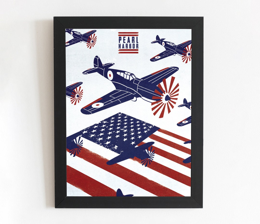 World War 2 Pearl Harbor Poster