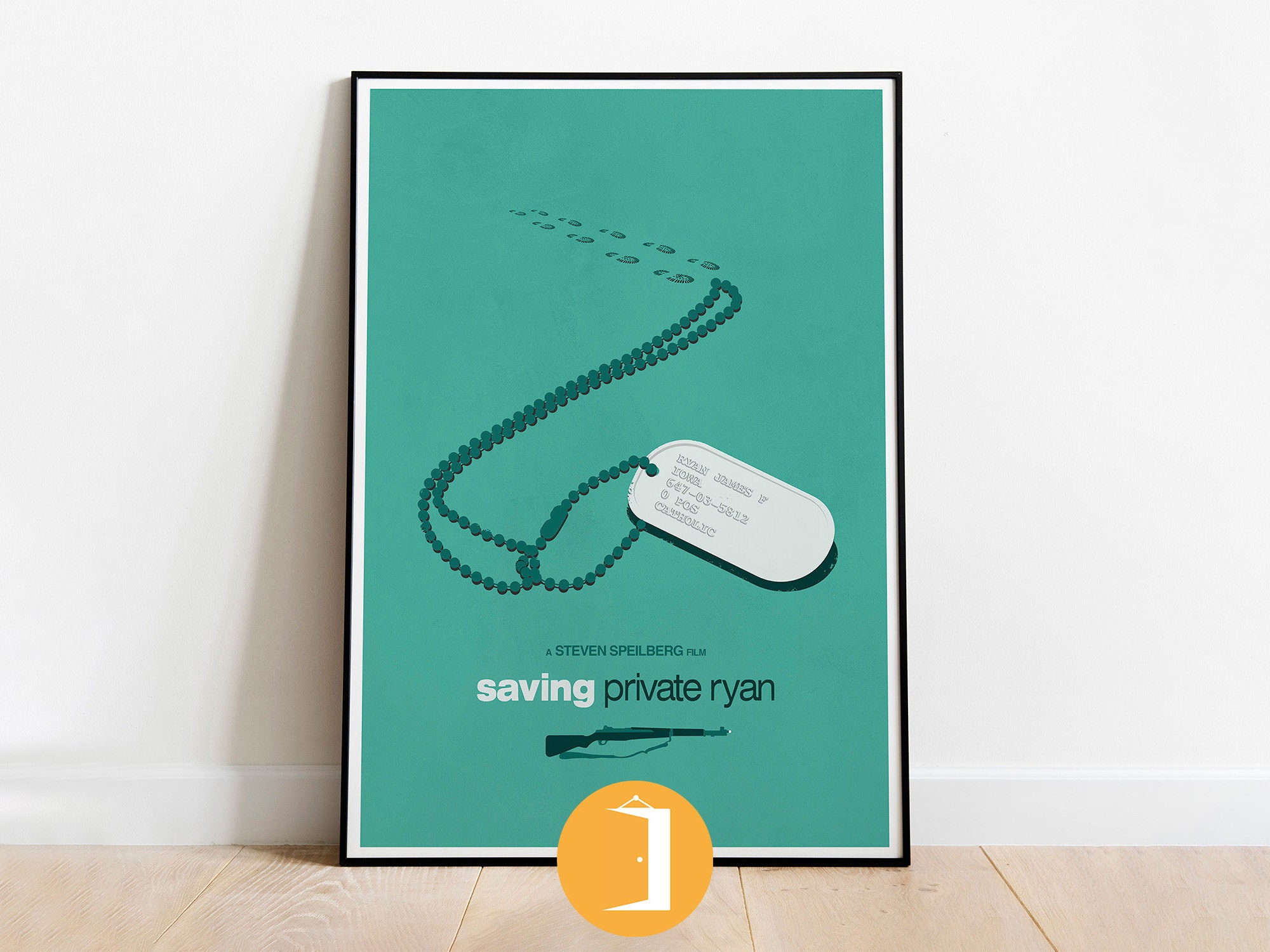 kunst-saving-private-ryan-tom-hanks-movie-poster-film-a4-a3-art-print