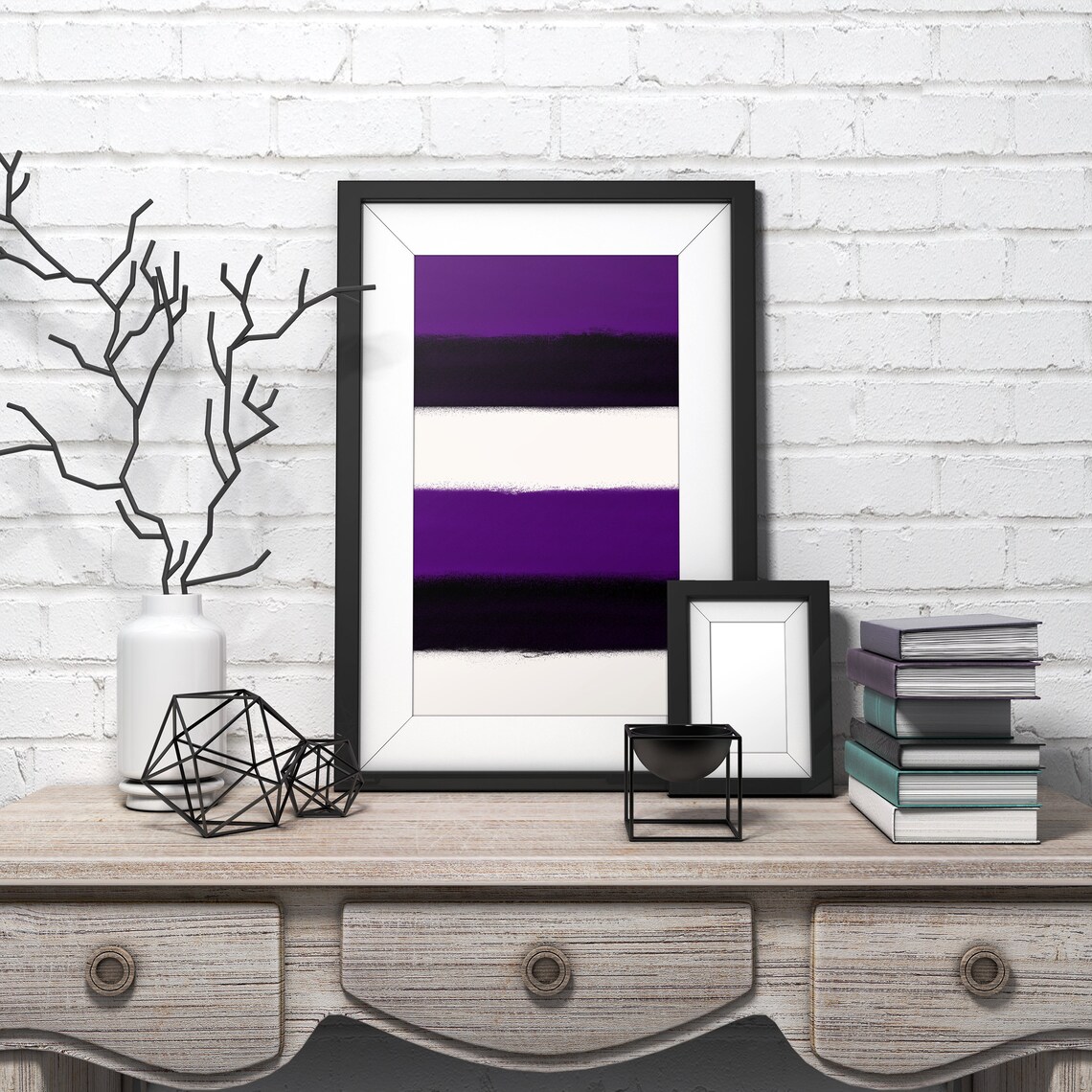 Printable Set of 3 Goth/emo Colour Palette Fine Art Digital - Etsy