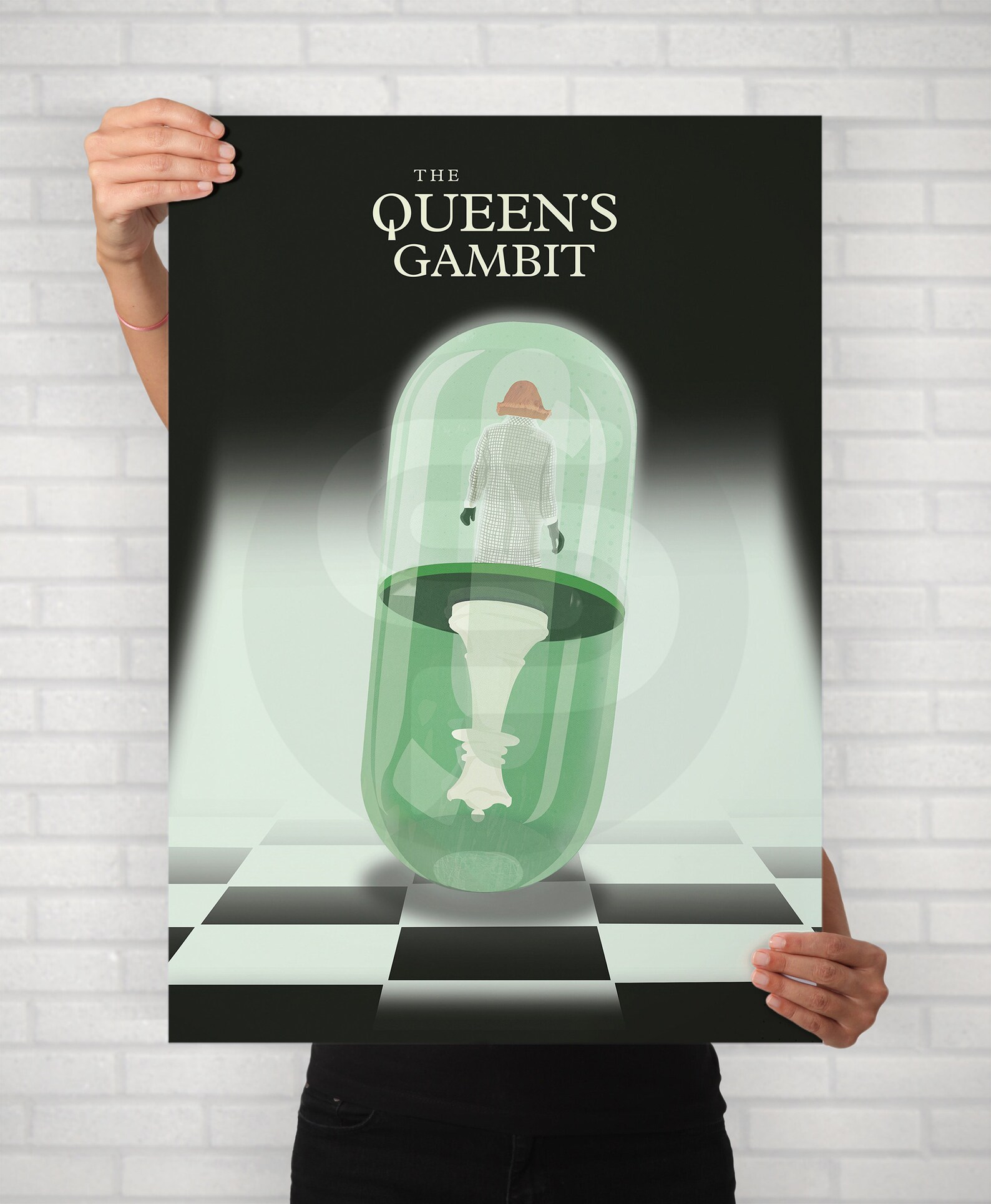 The Queen's Gambit TV Poster Print Custom Art Unique - Etsy UK