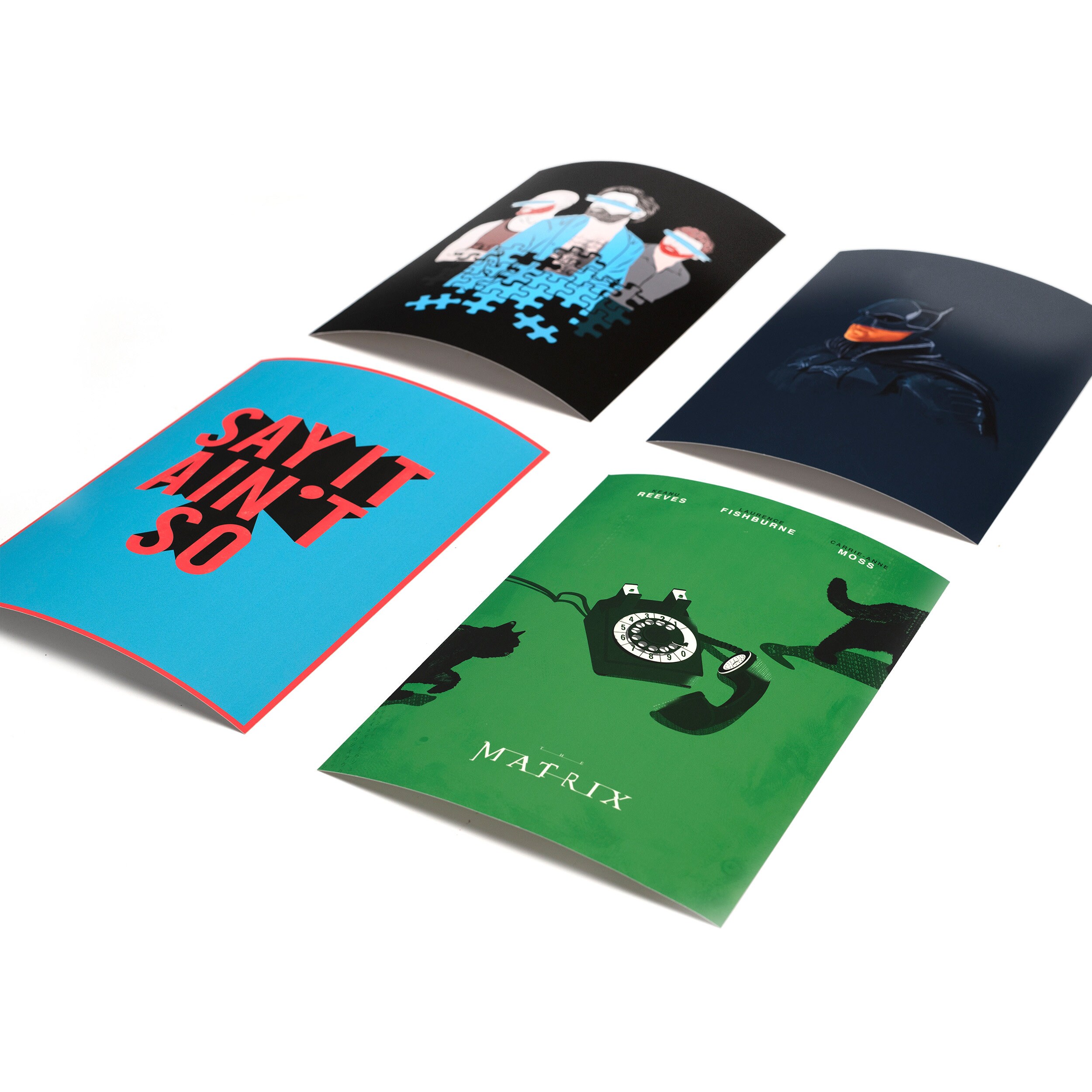 Interstellar Minimal Illustrated Movie Poster Unique Giclée - Etsy UK