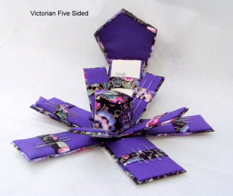 Etui Victorian Five Sided Needle Box - KIT ONLY - Etsy