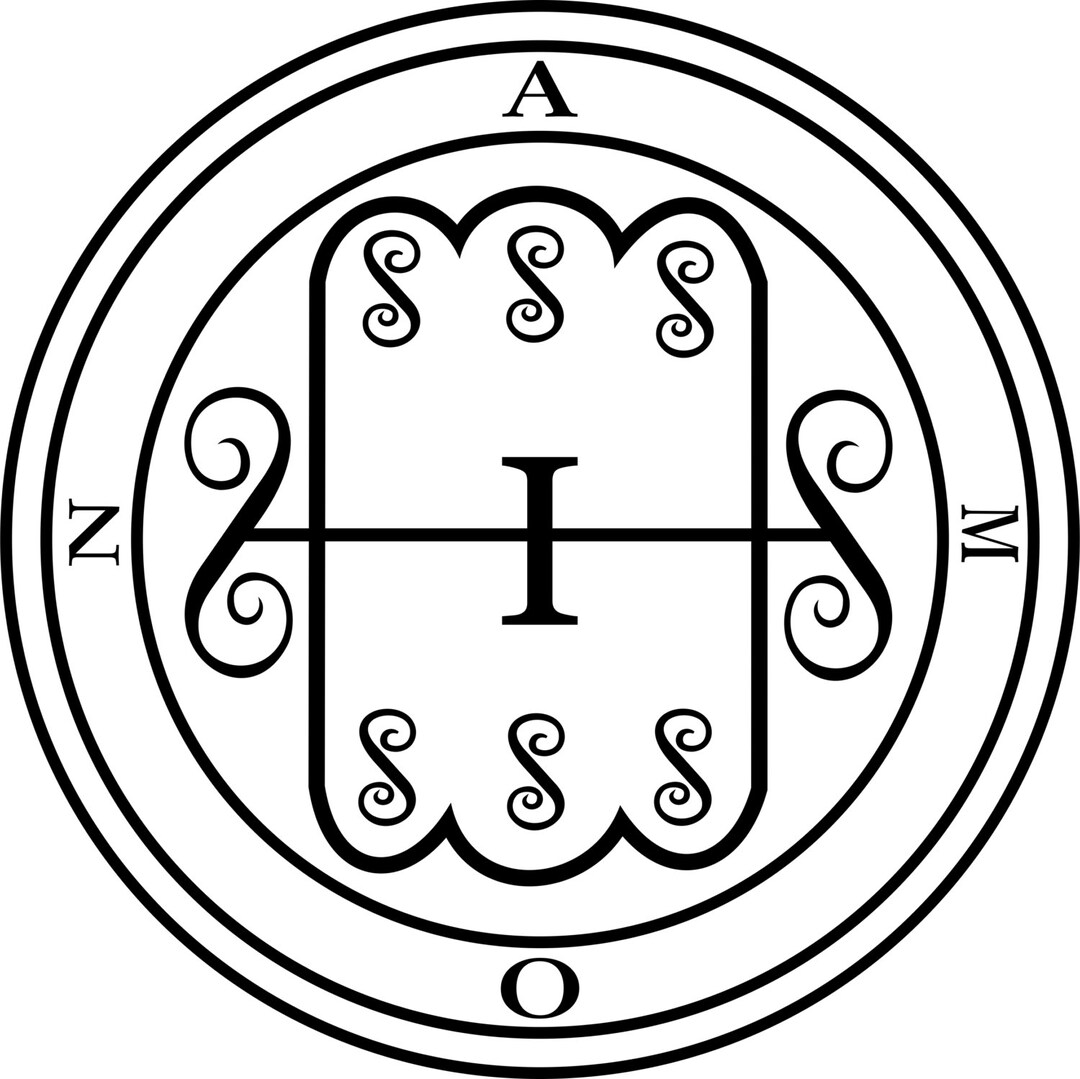 Decalcomania vinilica Amon sigil - Etsy Italia