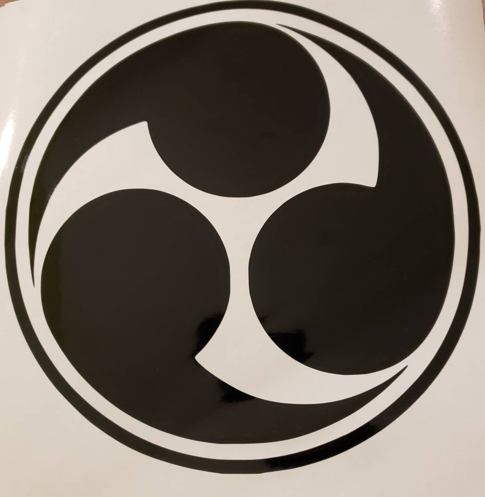 Buy Mitsudomoe Symbol Vinyl Decal Online in India - Etsy