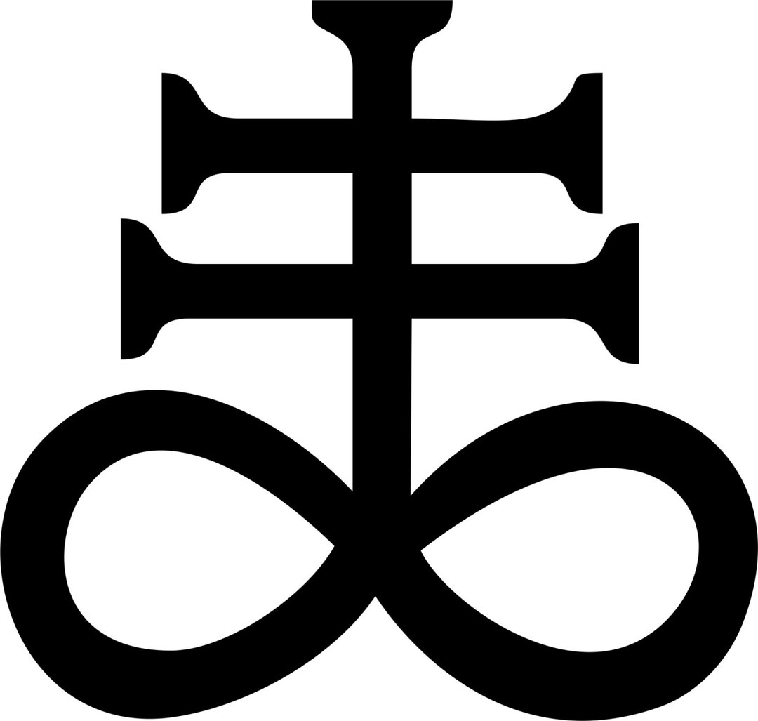 Sulfur - Leviathan Cross Vinyl Decal - Etsy