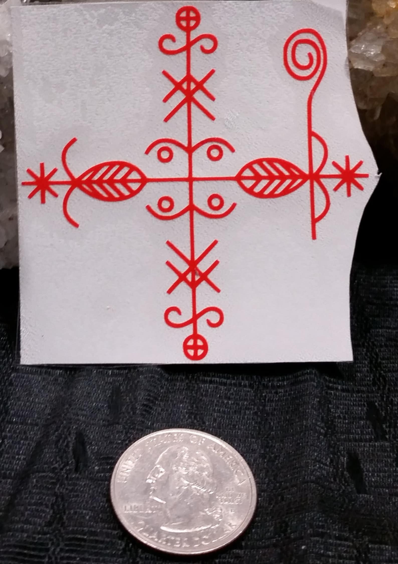 Papa Legba Veve Vinyl Decal - Etsy