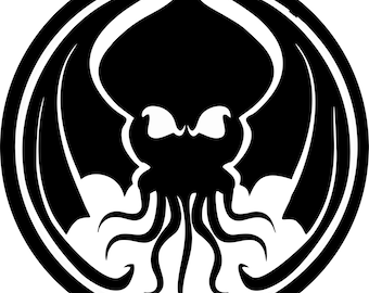 Cthulhu Decal | Etsy