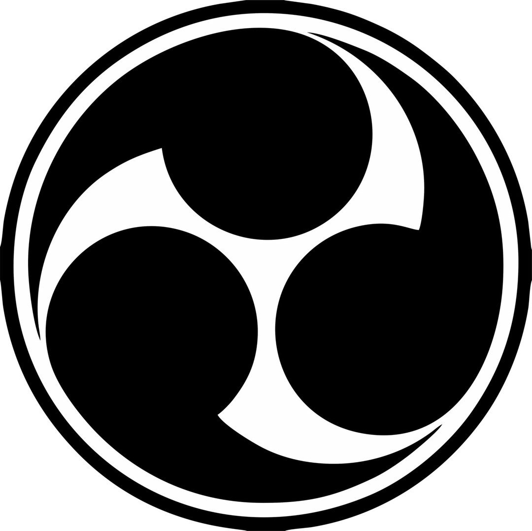 Mitsudomoe Symbol Vinyl Decal - Etsy