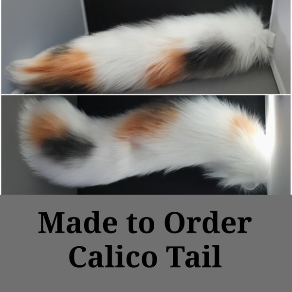 Calico Cat Tail Therian - Etsy