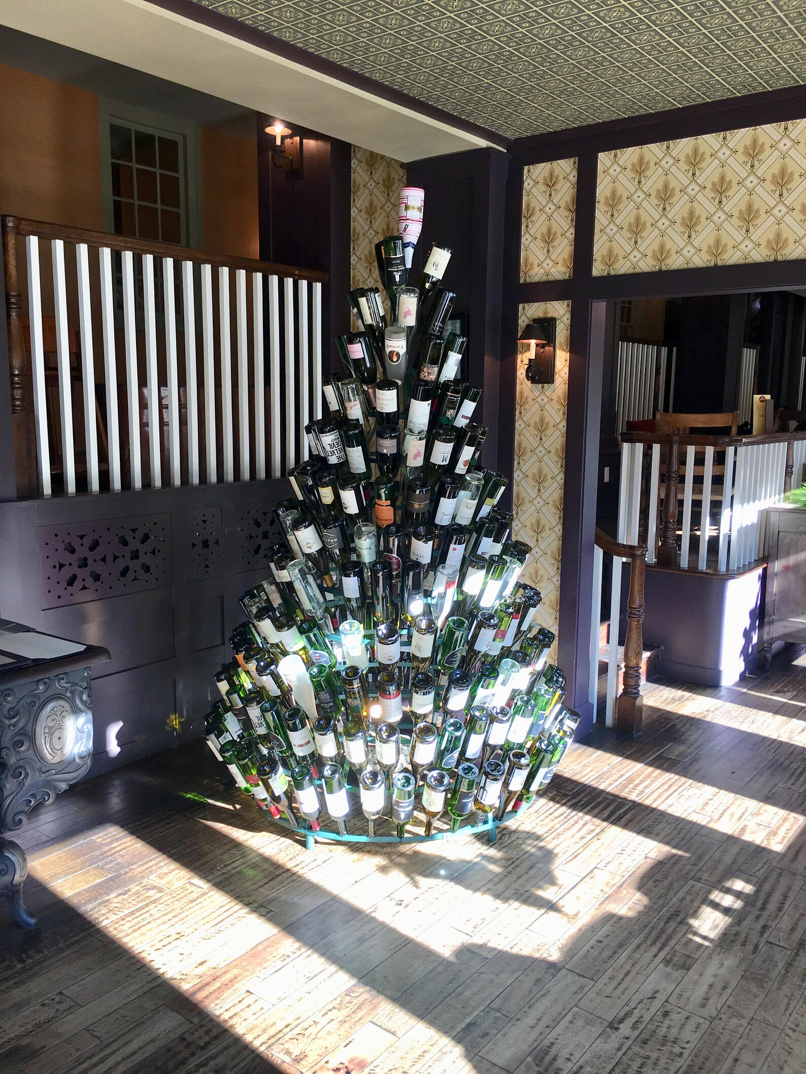 Wine Bottle Tree 8ft 230 bottles | Etsy