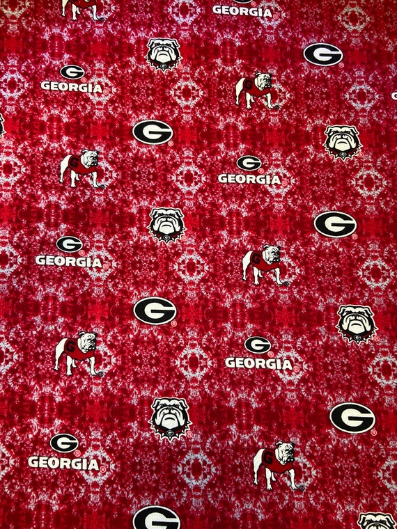 UGA Flannel Fat Quarter Cotton Fabric super Snuggle Flannel | Etsy