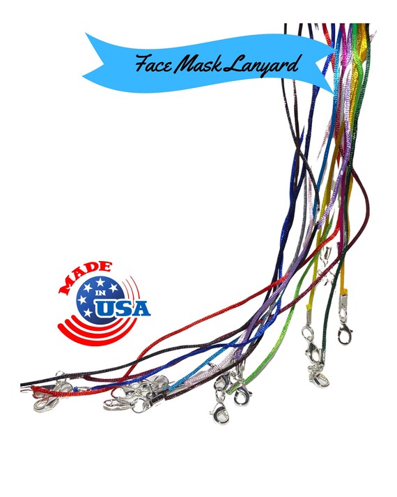 Satin Face Mask Cords | Etsy