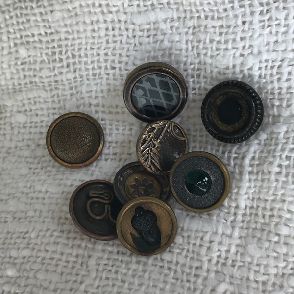 Antique Colonial Buttons - Etsy