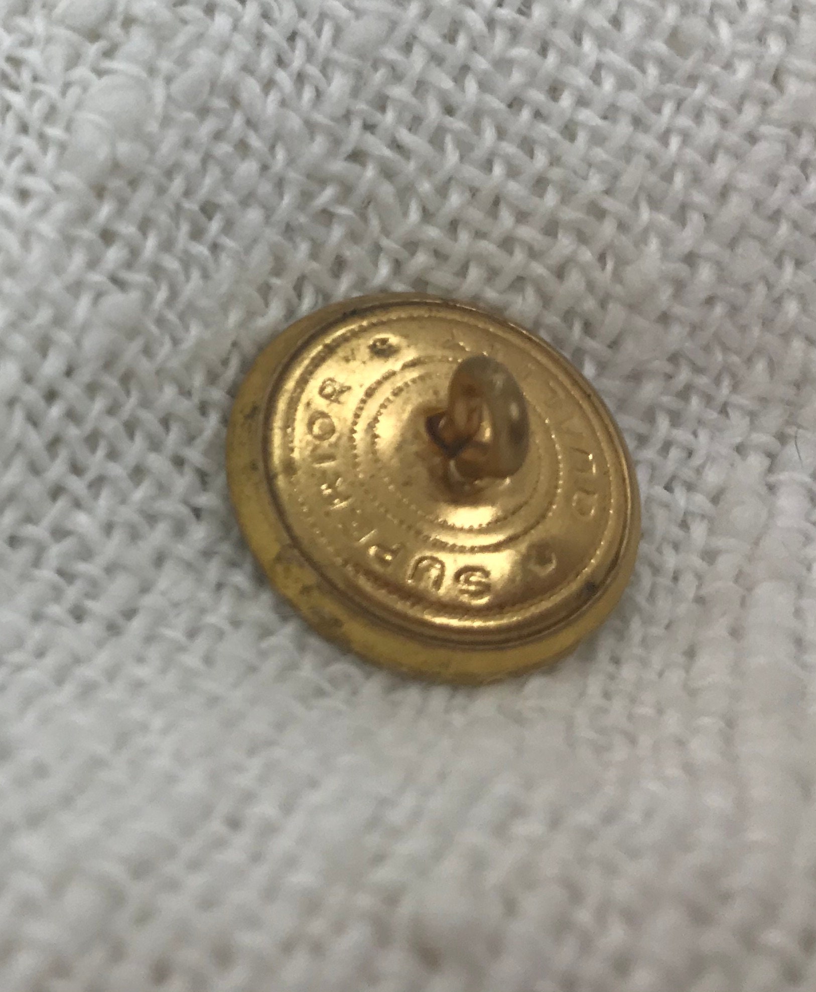 Vintage Olympic Athlete Throwing Discus 23mm Gold | Etsy