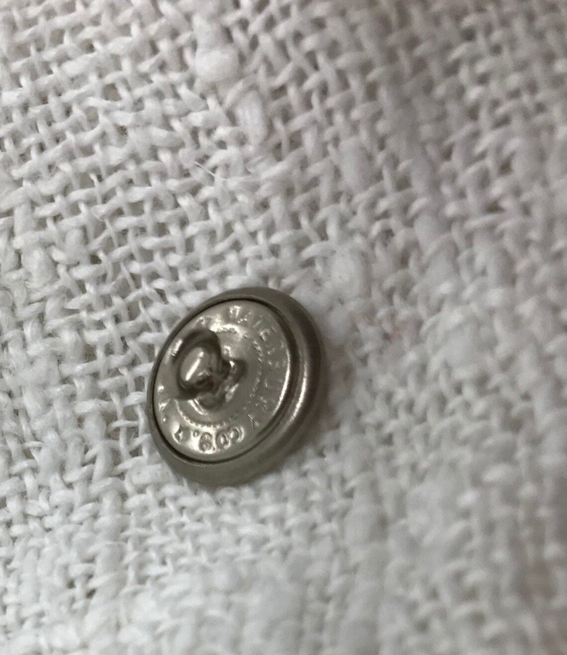 U.S. Customs Vintage Nickel Uniform Button 5/8 Unused | Etsy