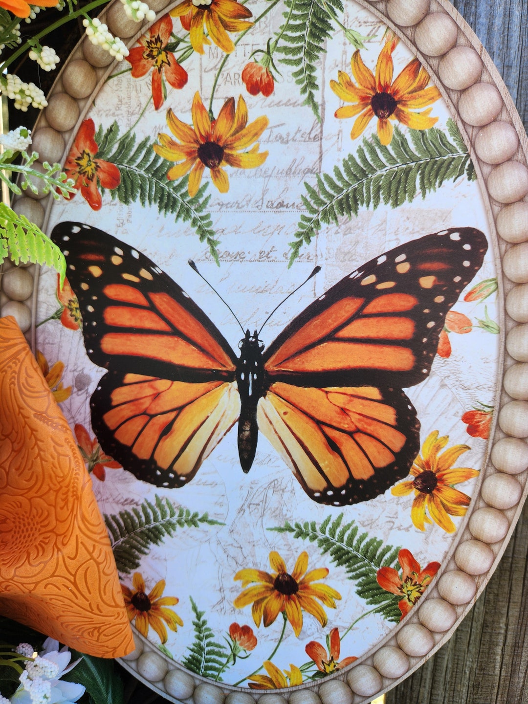 Monarch Butterfly Door Hanger Perfect for Your Front Door, or Anywhere ...