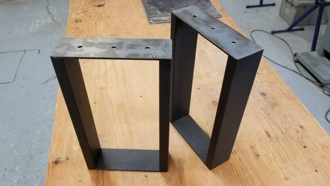 Rectangle Tube Legs 1 X 3 Rectangle Steel, for Benches and Low Tables 1 ...