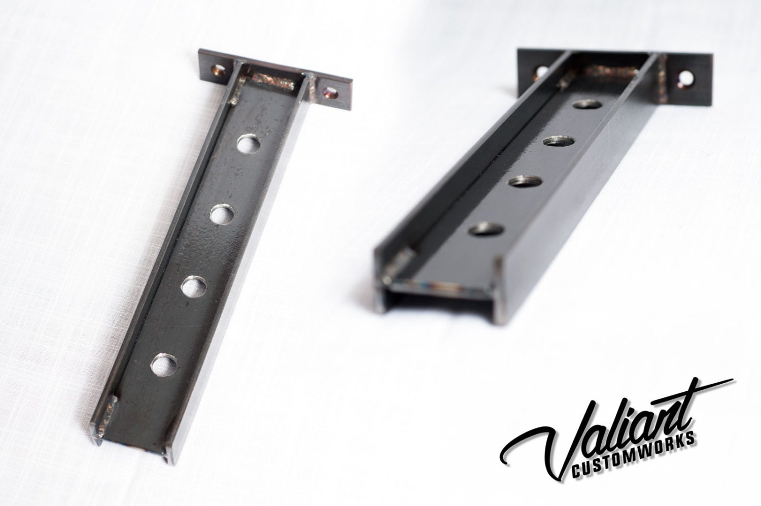 Drilled I-beam Shelf Brackets 1 Pair - Etsy UK