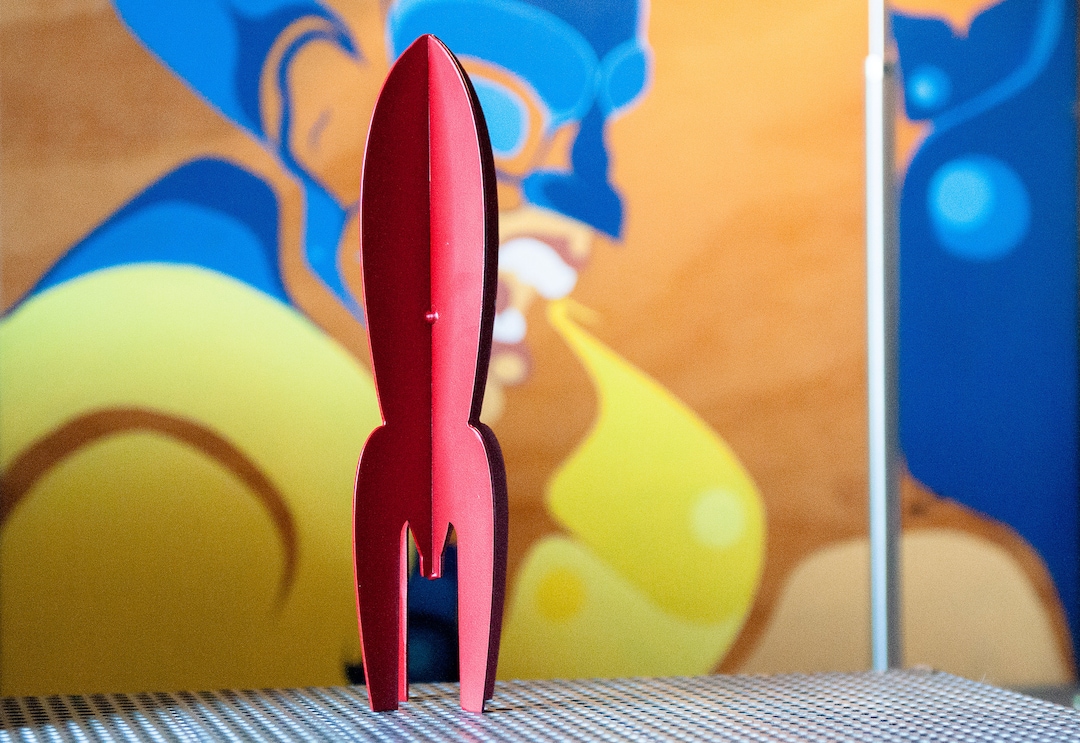 Little Red Rocketship - Etsy