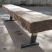 Industrial 10 Degree Legs for a Bench or Low Table 3 X 1 Hot-rolled ...