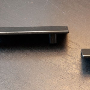 Large Flat Industrial Drawer/cabinet Pull/handle - 2" X 6-12 ...
