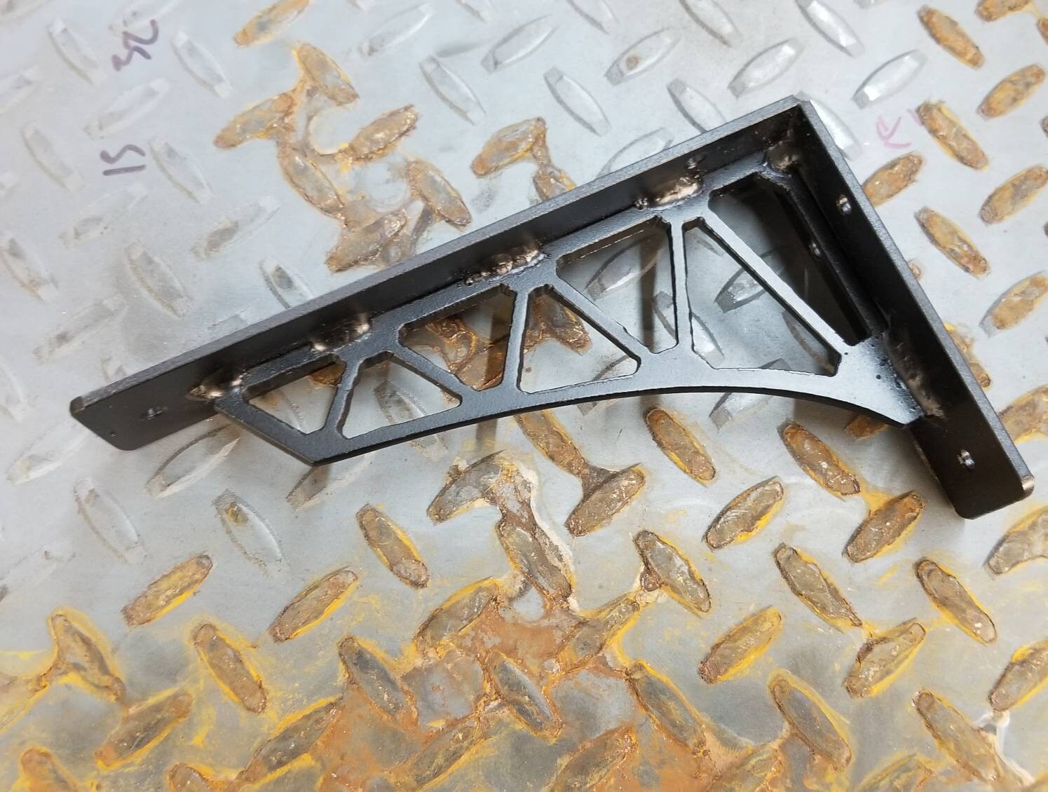 Shelving Industrial Pair UK made Rustic Funky style Steampunk Custom ...