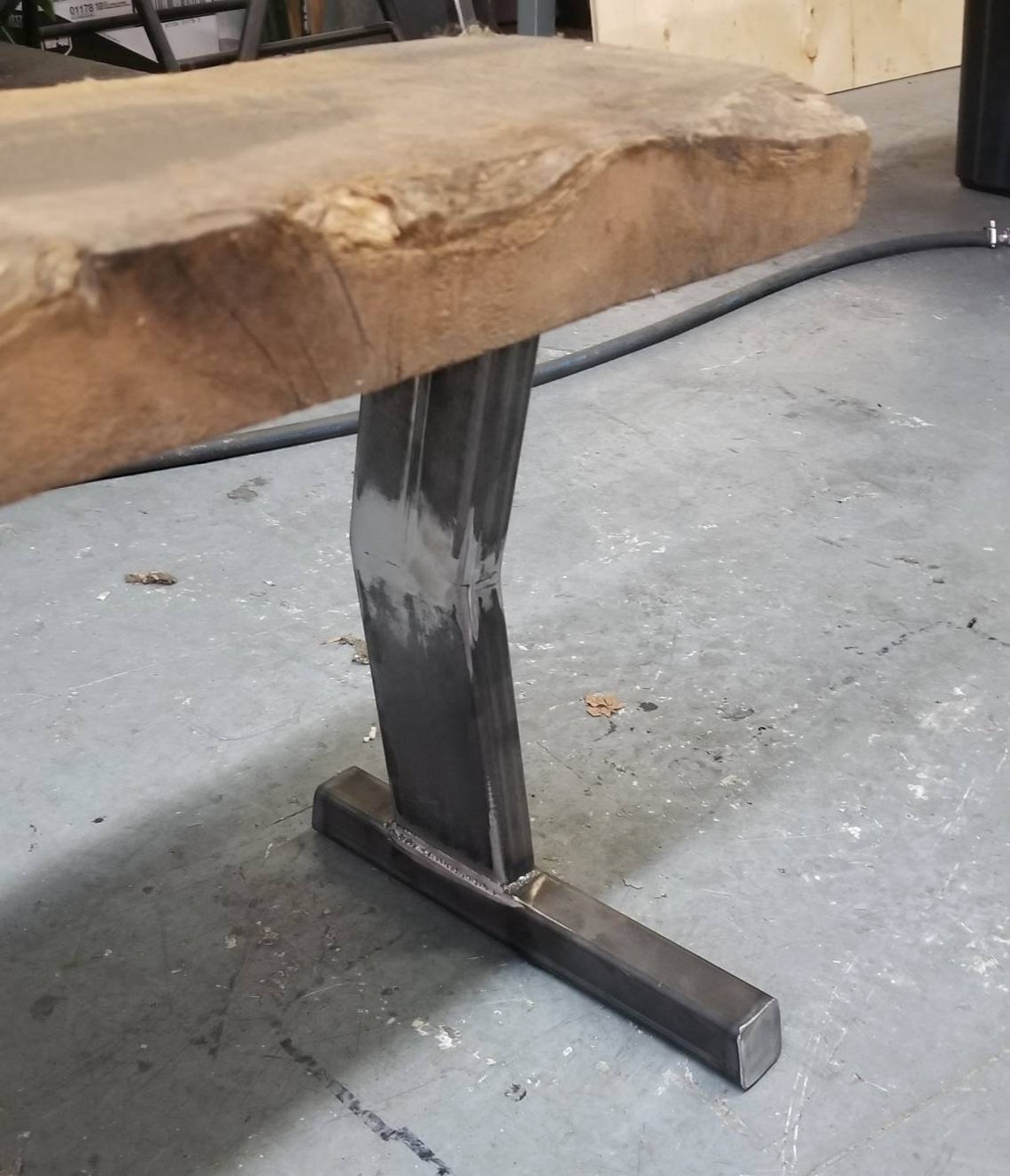 Industrial 10 Degree Legs for a Bench or Low Table 3 x | Etsy