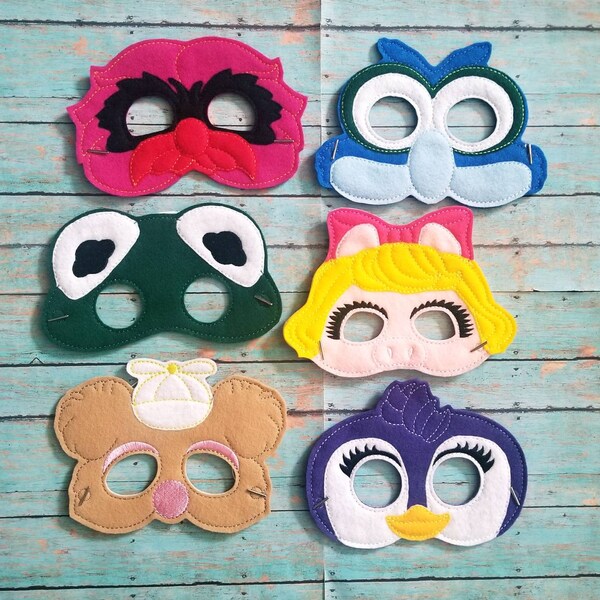 Felt Animal Mask - Etsy
