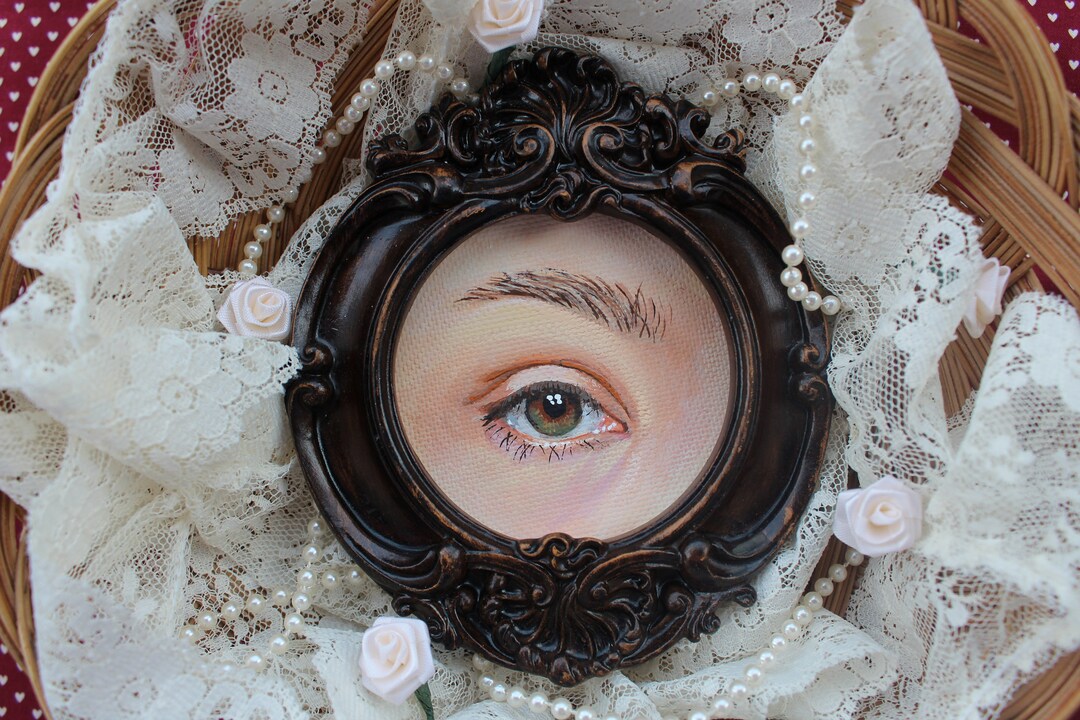 Acrylic Eye Art Painting - Etsy