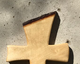 Live Edge Cross - Etsy