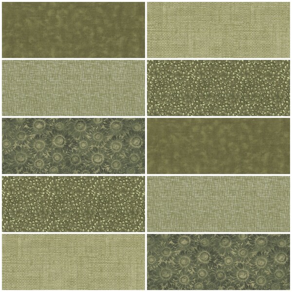 Sage Green Collection Fabric - Etsy
