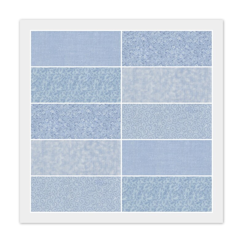 Baby Blue Cotton Fabric - Etsy