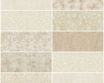 Neutral Floral Fabric Handdrawn-flowers-earth-tones by Minnacinnamon ...