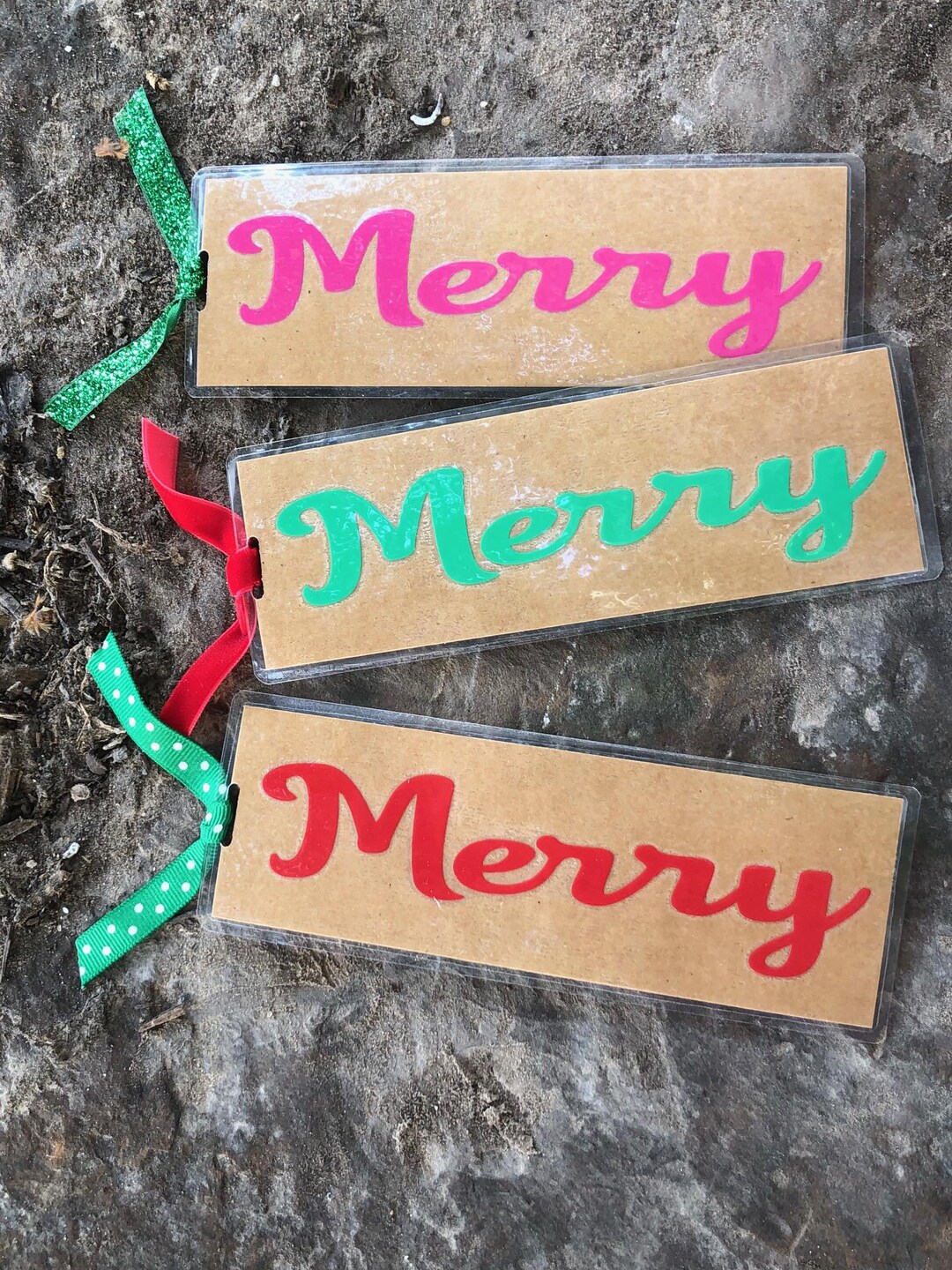 Merry Bookmark, Merry Christmas Bookmark, Christmas Tradition Bookmark ...