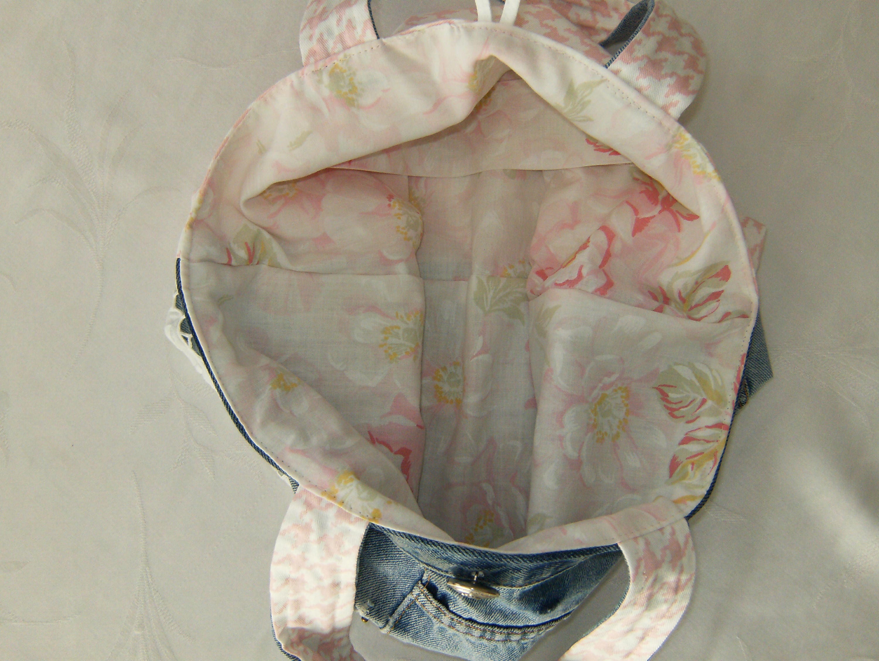 Jean Purse Blue Jean Denim Purse Upcycled Jean Purse Lined - Etsy