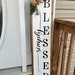 Simply Blessed Porch Leaner, Welcome Porch Sign, Front Door Sign,tall ...