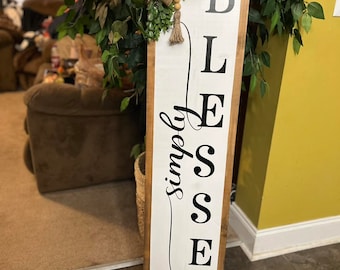 Porch Leaner, Welcome Porch Sign, Front Door Sign,tall Leaning Porch ...