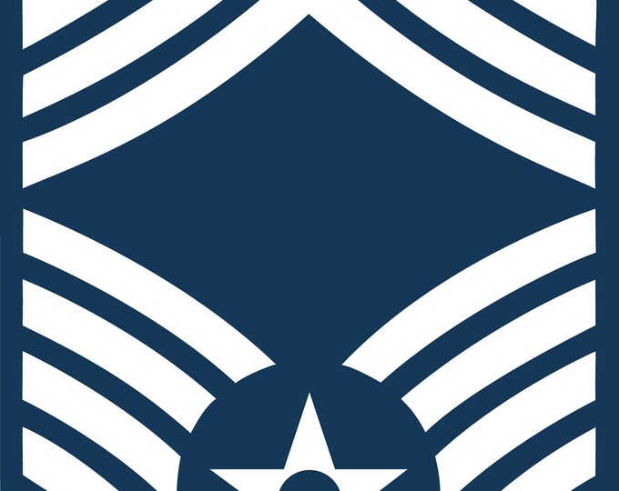 USAF Cmsgt Rank, E9, Die Cut Sticker - Etsy USAF Cmsgt Rank, E9, Die Cut Sticker - Etsy