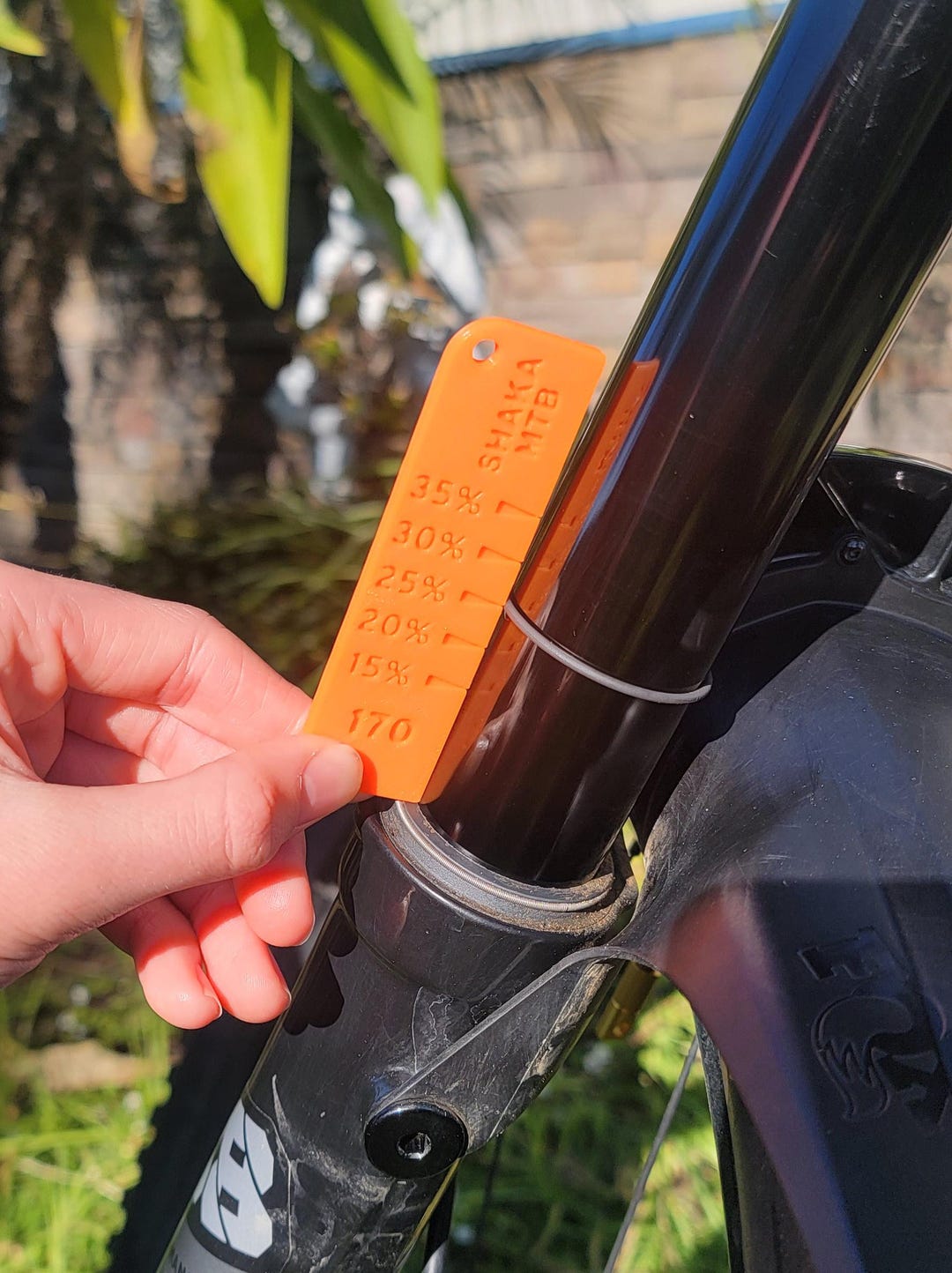 SHAKA MTB Bike Fork SAG Adjustment Guide - Etsy